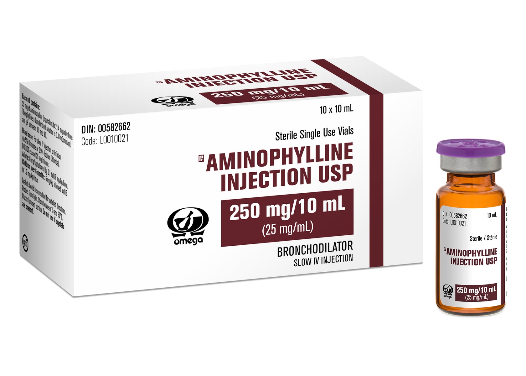 Aminophylline Injection USP – Juno Pharma Canada Inc.
