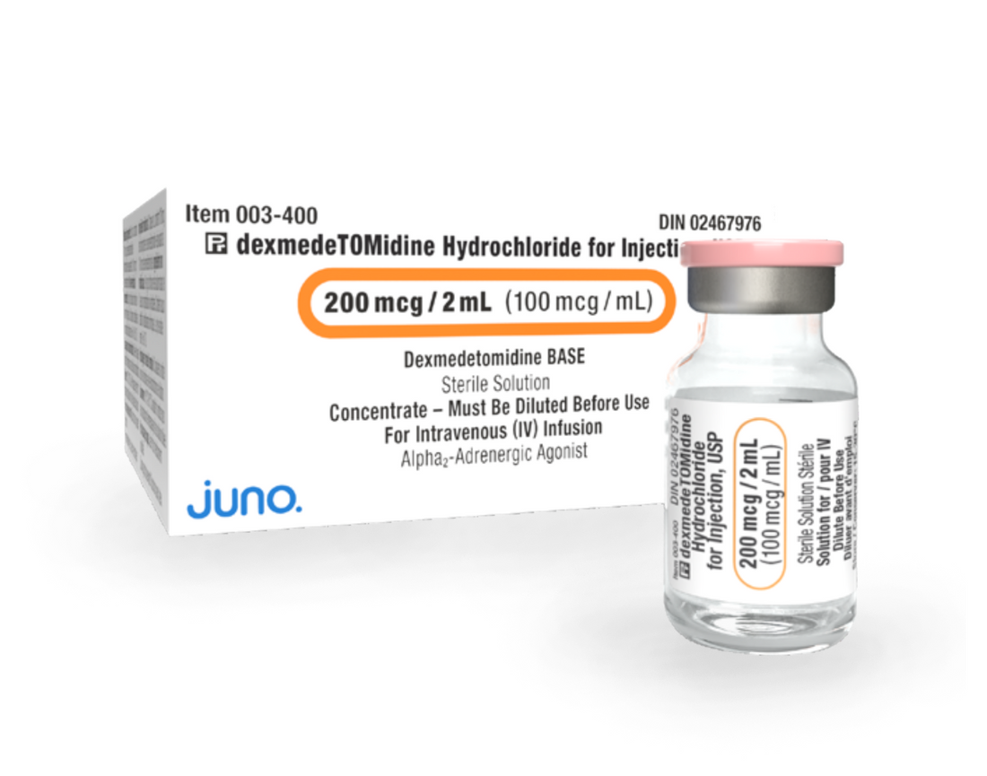 dexmedeTOMidine Hydrochloride for Injection, USP – Juno Pharma Canada Inc.