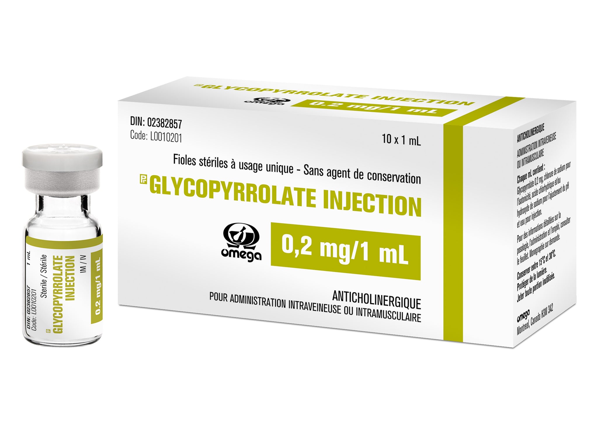 Glycopyrrolate Injection – Juno Pharma Canada Inc.