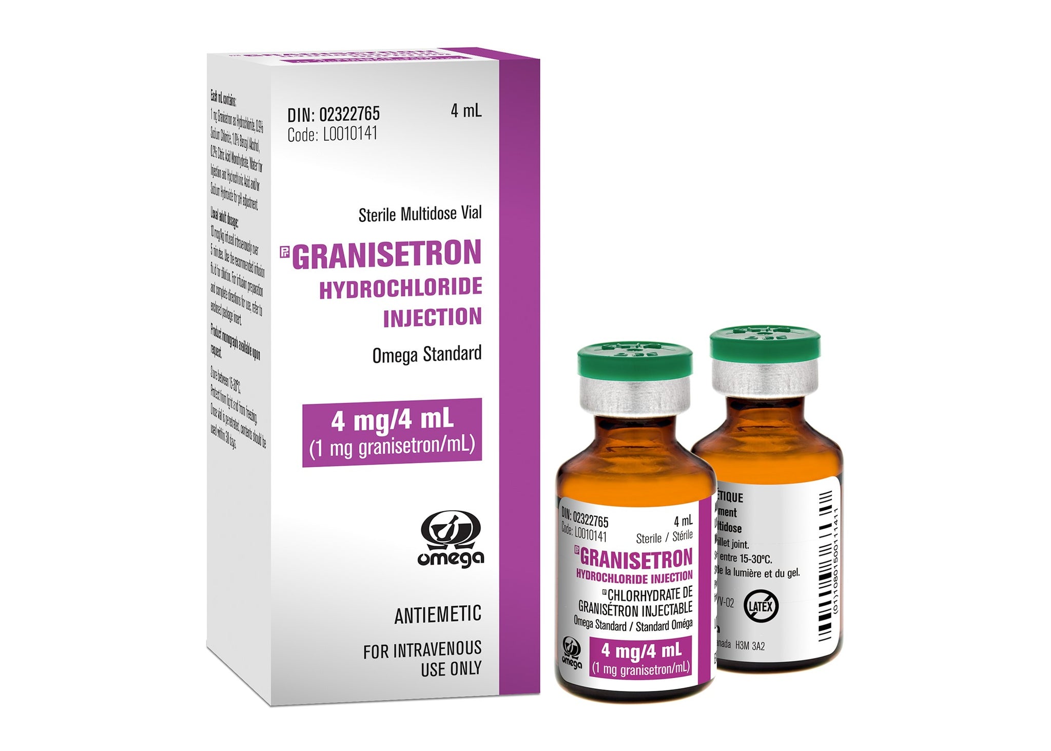 Granisetron Hydrochloride Injection – Juno Pharma Canada Inc.
