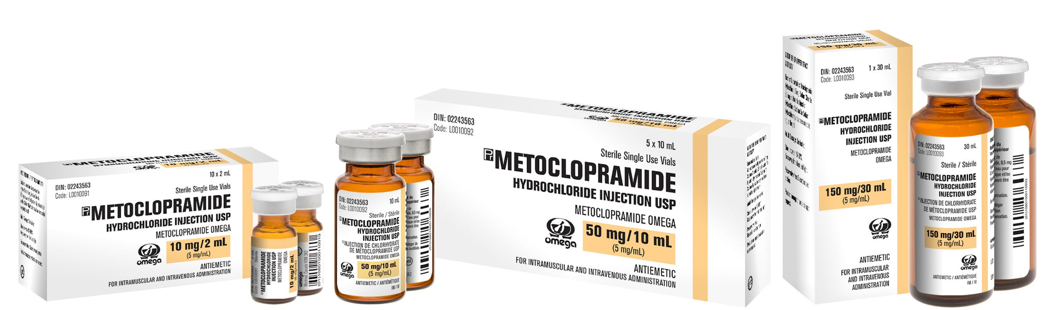 Metoclopramide Hydrochloride Injection USP – Juno Pharma Canada