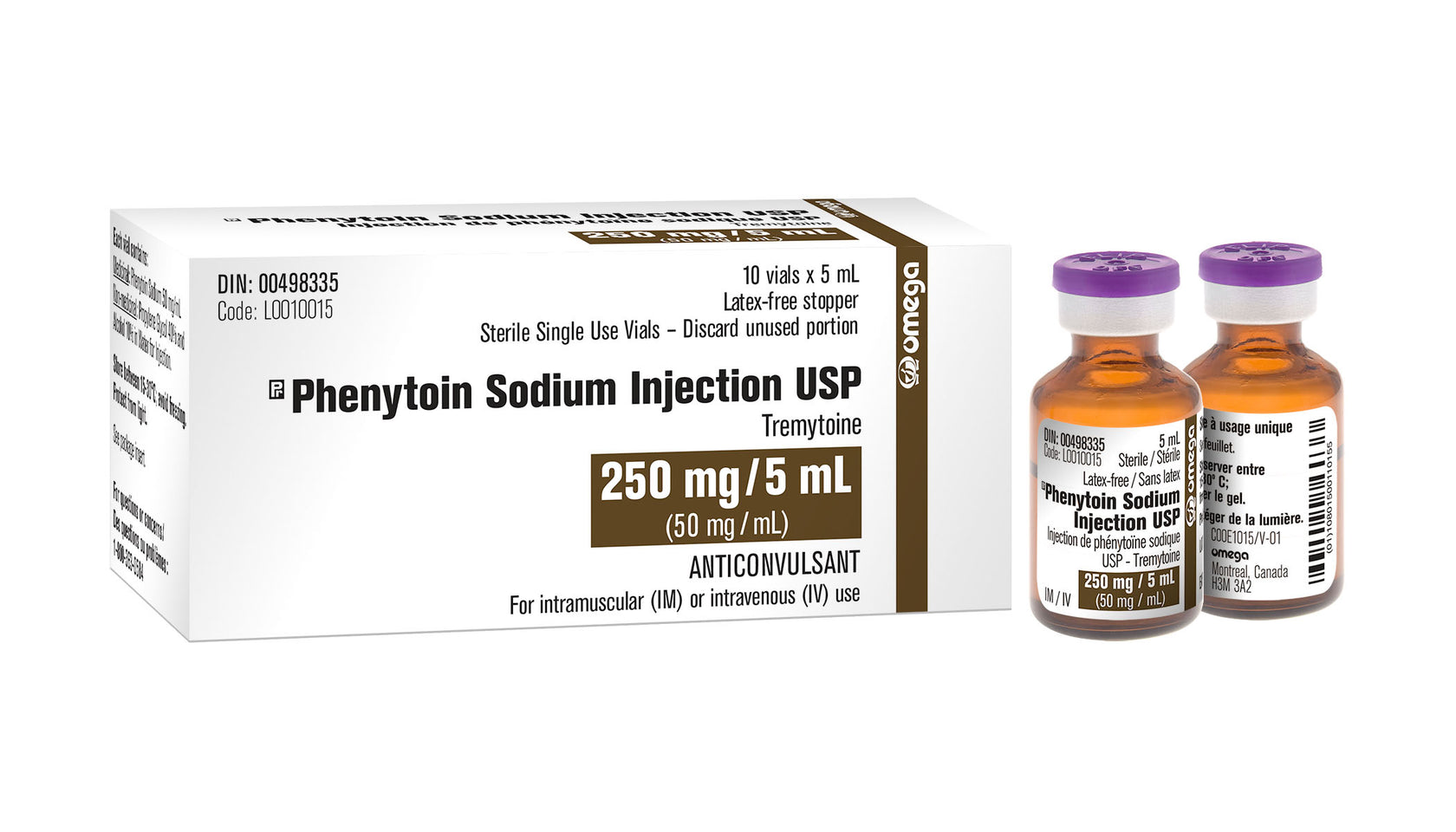 Phenytoin Sodium Injection USP – Juno Pharma Canada Inc.